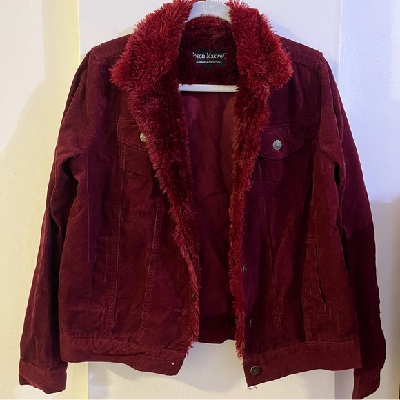 jason maxwell | Jackets & Coats | Corduroy Sherpa Jacket | Poshmark